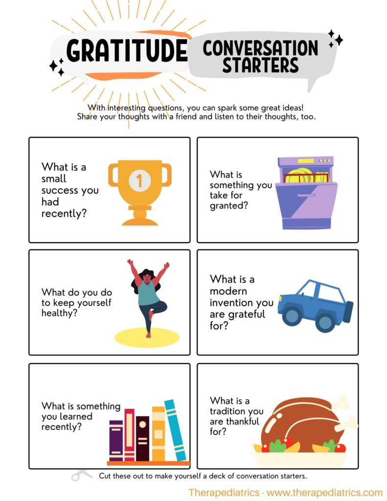 How to talk to your child about gratitude - Touchstone Therapy Center