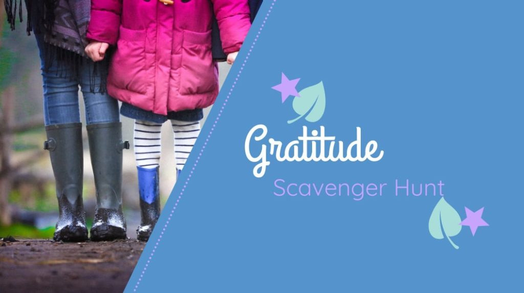 Gratitude scavenger hunt - Touchstone Therapy Center